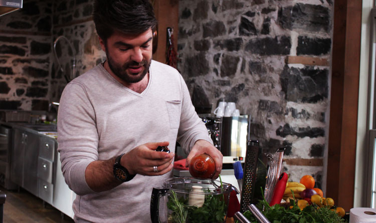 Le lunch avec l'équipe de Signé M